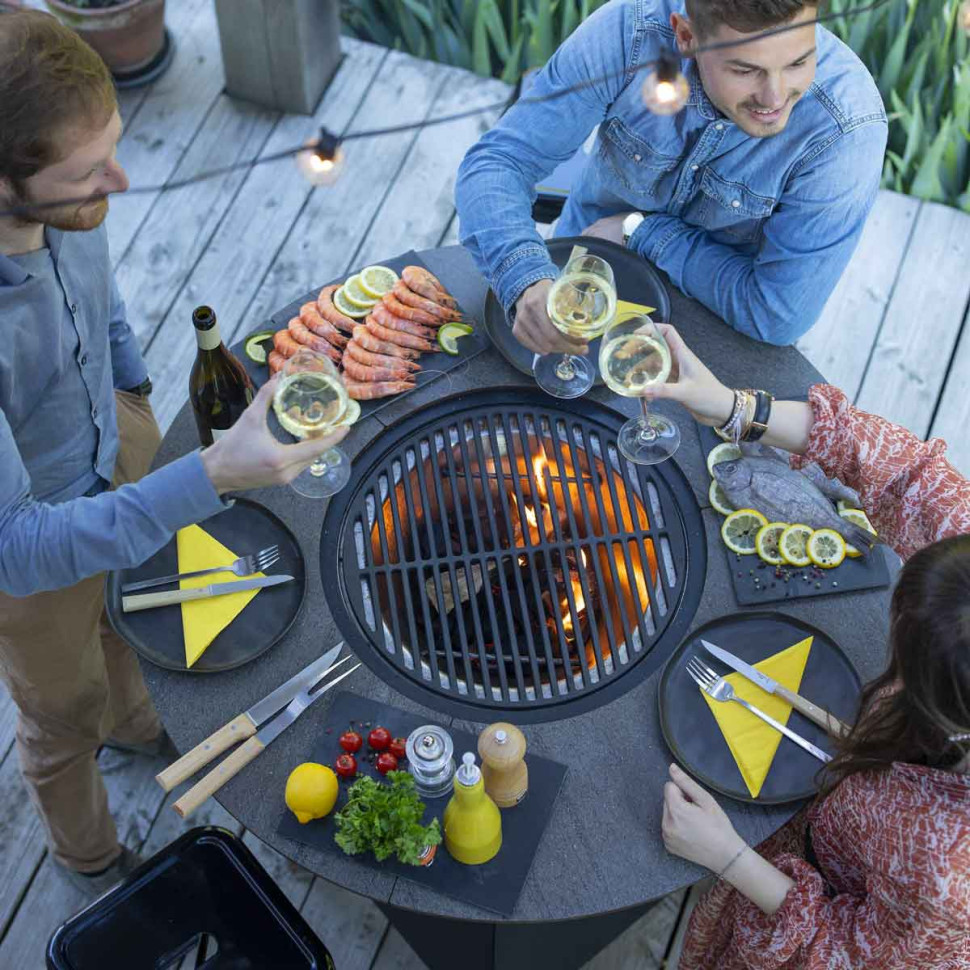 Tables plancha braséro